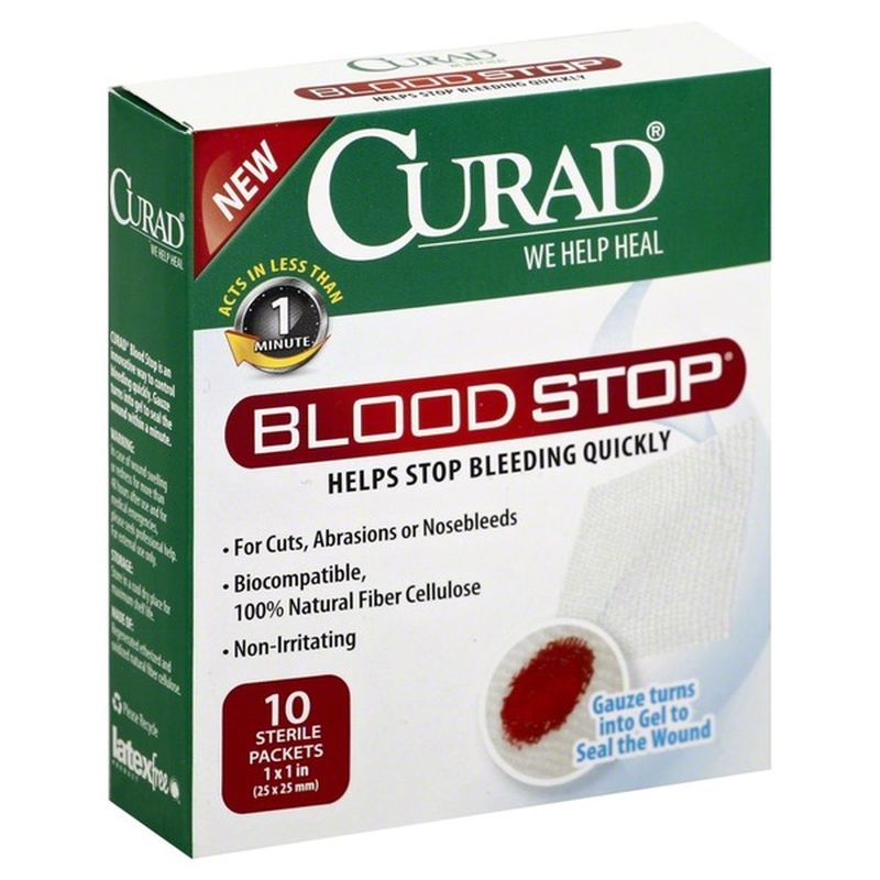 Curad Blood Stop (10 ct) - Instacart