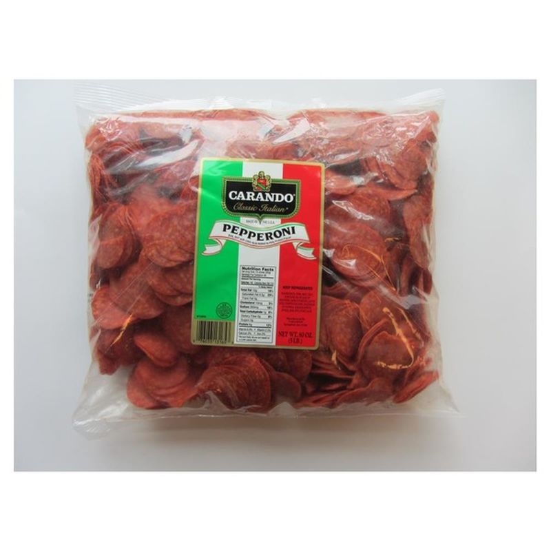 Carando Classic Italian Pepperoni (5 lb) - Instacart