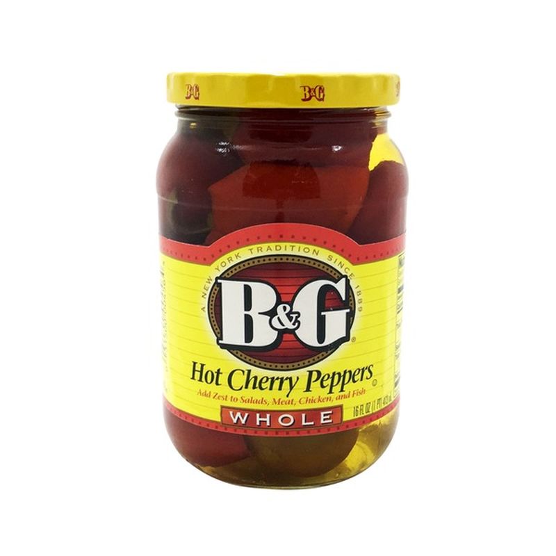 Hot Cherry Peppers Whole (472 ml) - Instacart