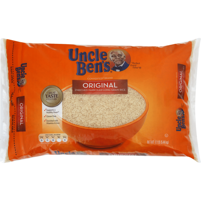 Uncle Ben's Rice, Long Grain, Original (12 lb) - Instacart