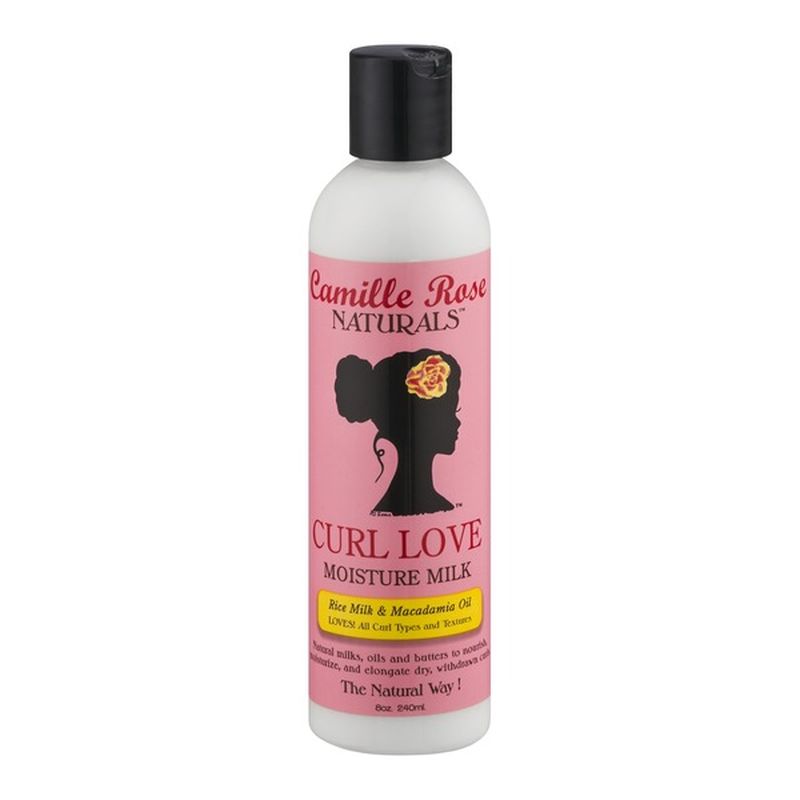 Camille Rose Moisture Milk, Rice Milk & Macadamia Oil, Curl Love (8 oz ...