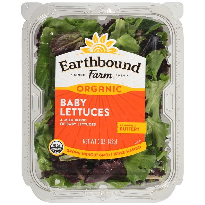 Earthbound Farms Organic Sweet Baby Lettuces (5 oz container) - Instacart