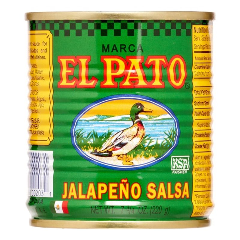 El Pato Salsa, Jalapeno (7.75 oz) - Instacart