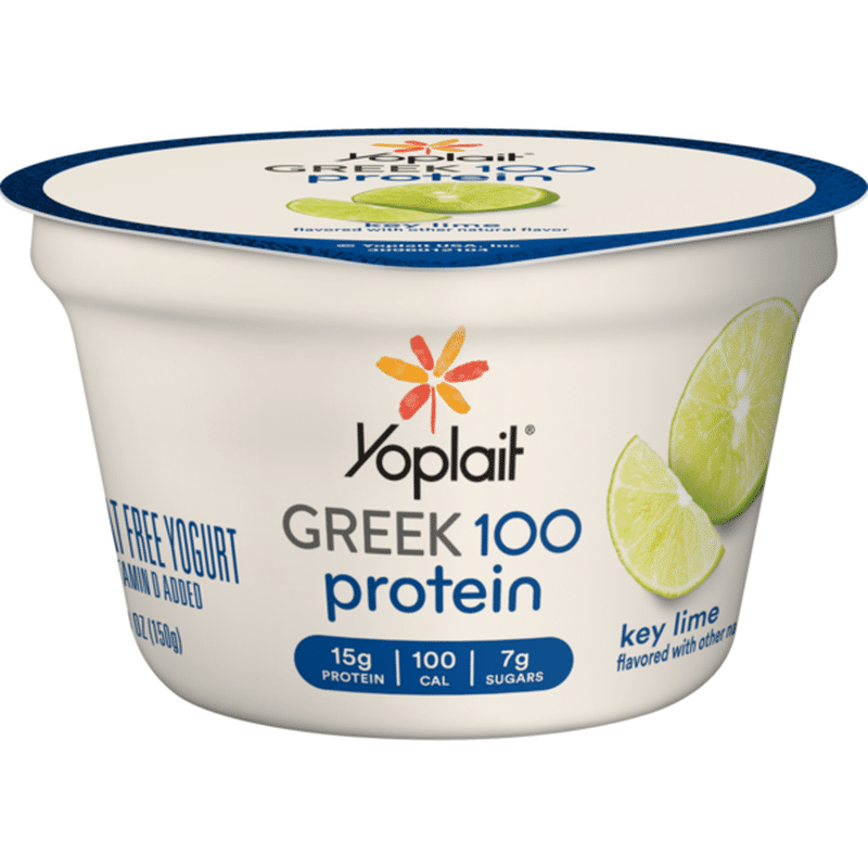 Yoplait Greek 100 Protein Key Lime Yogurt (5.3 oz) - Instacart