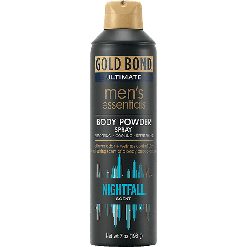 Gold Bond Body Powder Spray, Nightfall Scent, Ultimate (7 oz) - Instacart