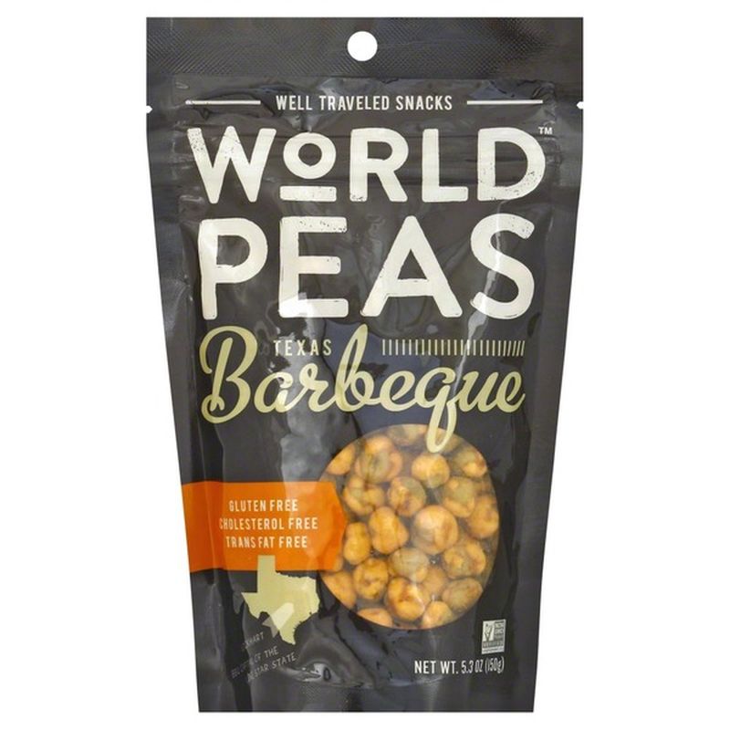 World Peas Green Pea Snack, Texas Barbeque (5.3 oz) - Instacart