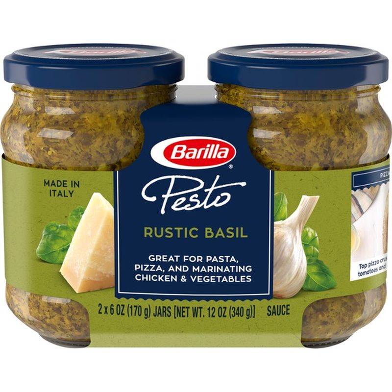 Barilla® Rustic Basil Pesto Sauce and Spread (12 oz) - Instacart