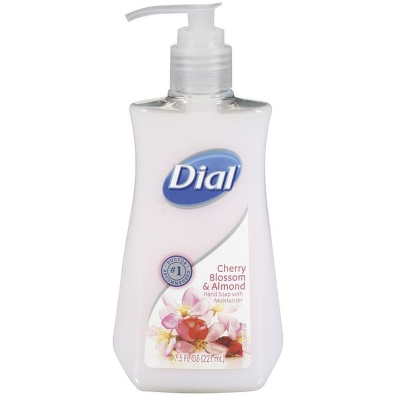 Dial Hand Soap, with Moisturizer, Cherry Blossom & Almond (7.5 oz ...