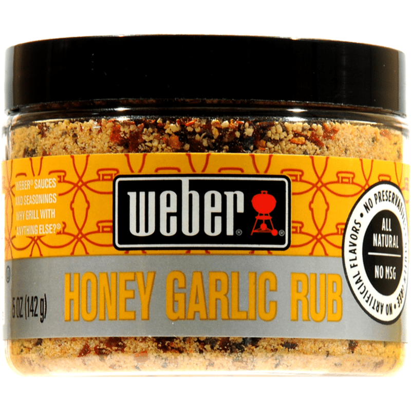 Weber Honey Garlic Rub (5 oz) - Instacart