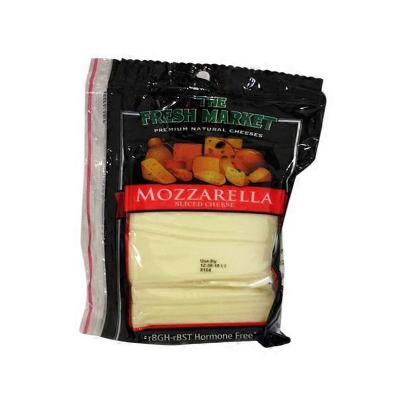 The Fresh Market Thin Sliced Mozzarella Cheese (7 oz) - Instacart