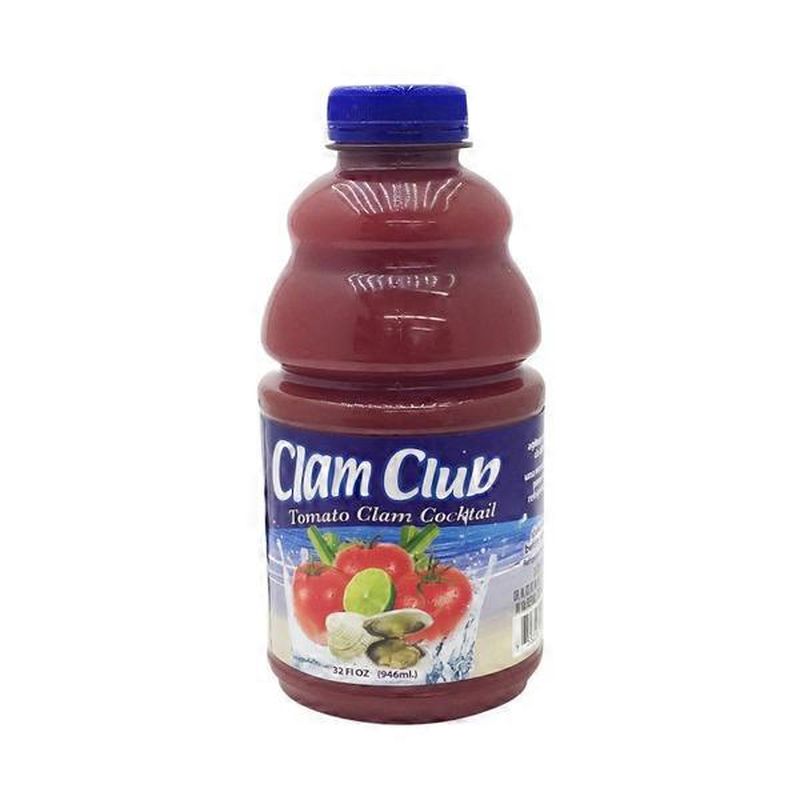 Clam Club Tomato Clam Cocktail (32 fl oz) - Instacart