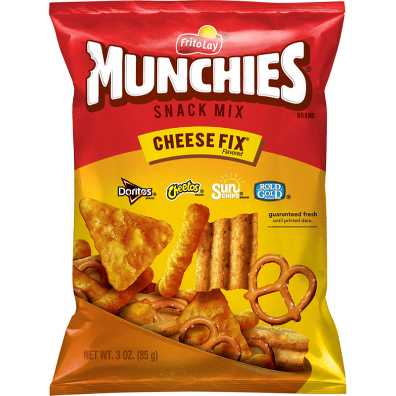 MUNCHIES Snack Mix, Cheese Fix Flavored (3 oz) - Instacart