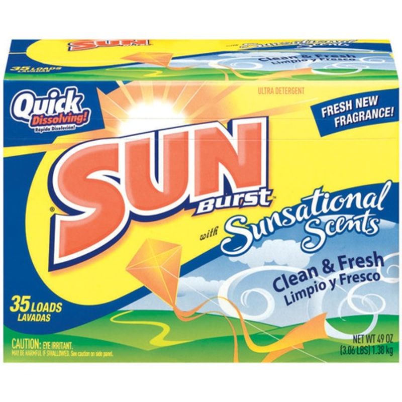 Sun Dish Sun Burst Ultra Detergent With Sunsational Scents (49 oz ...