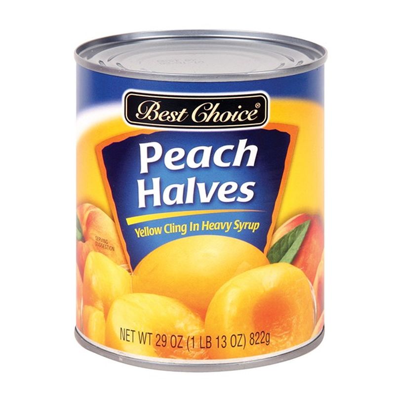 Best Choice Peach Halves (29 oz) Delivery or Pickup Near Me - Instacart