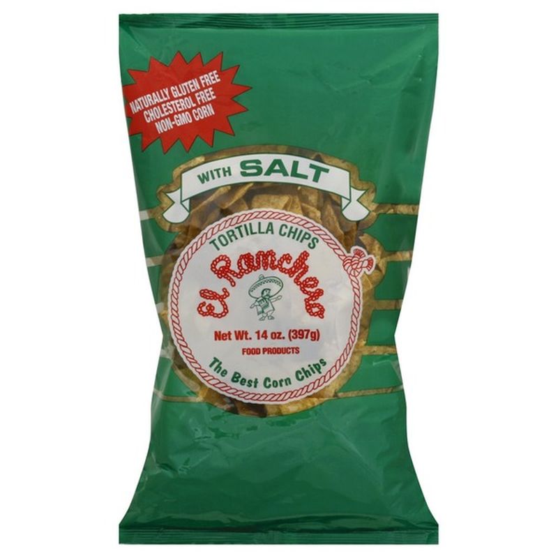 El Ranchero Tortilla Chips, with Salt (14 oz) - Instacart