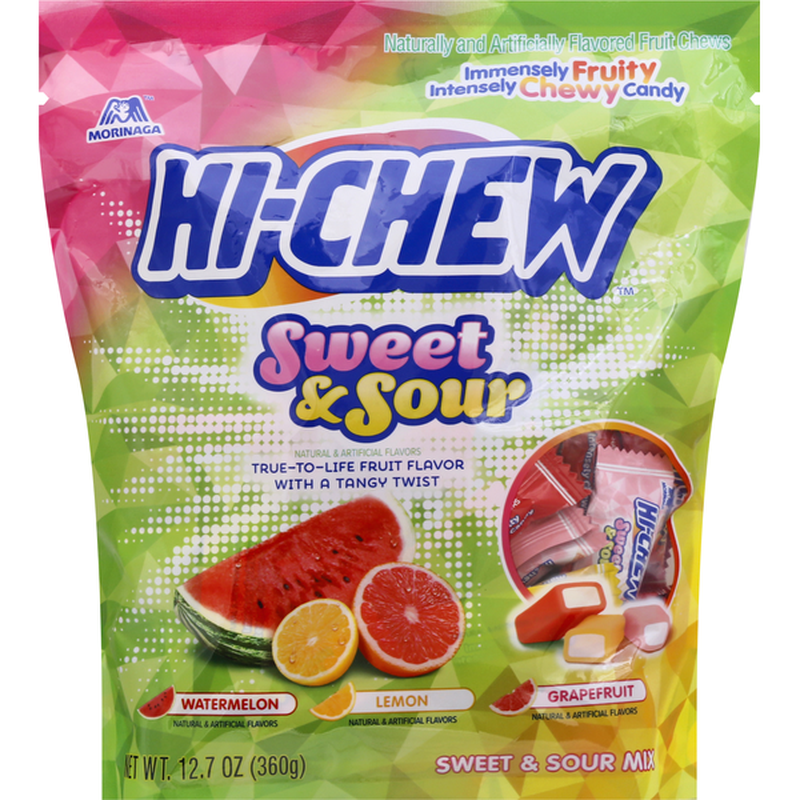 Hi-Chew Fruit Chews, Sweet & Sour Mix (12.7 oz) - Instacart