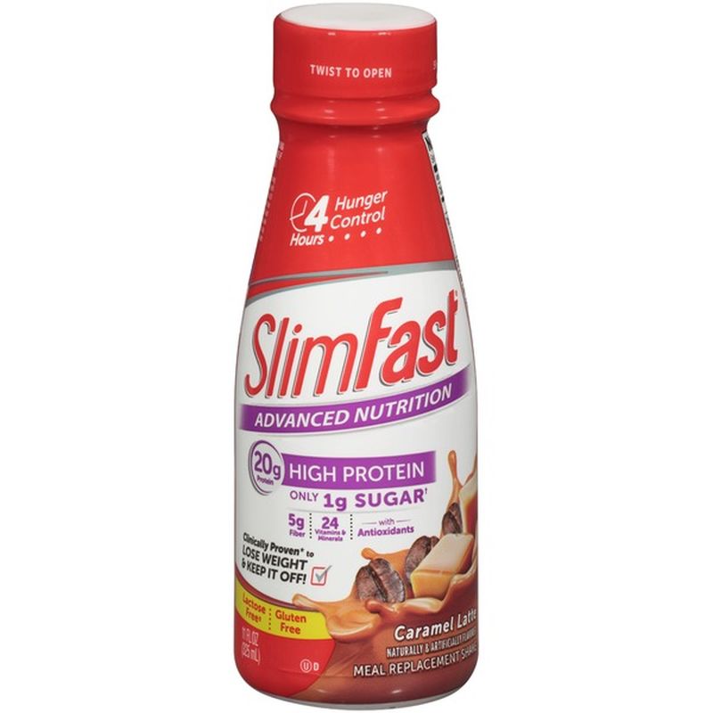 Slimfast Advanced Nutrition Caramel Latte SlimFast Advanced Nutrition ...