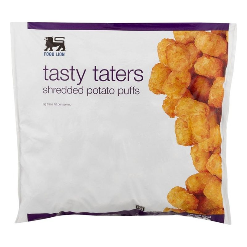 Food Lion Potato Puffs, Tasty Taters, Shredded, Bag (80 oz) - Instacart
