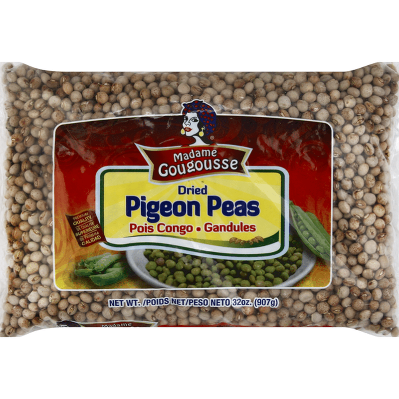 Madame Gougousse Pigeon Peas, Dried (32 oz) - Instacart
