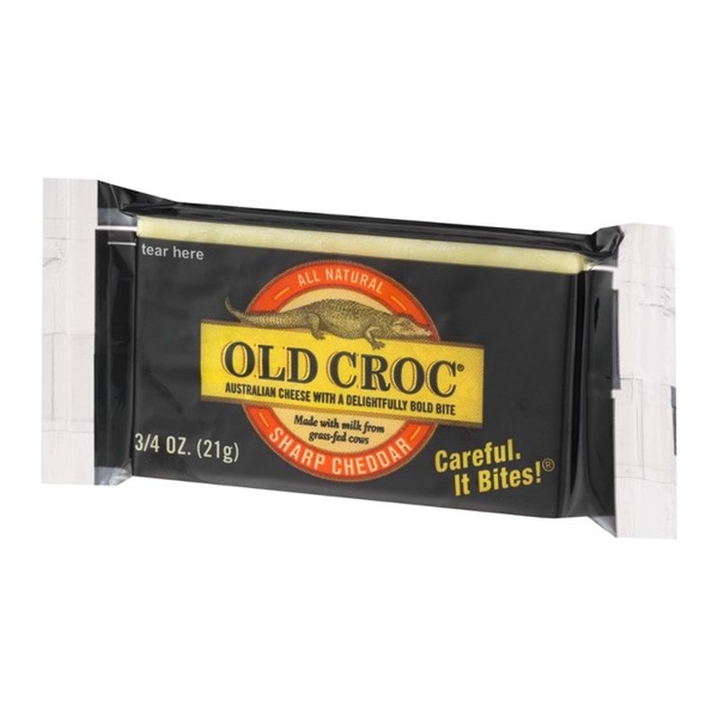 Old Croc Australian Cheese Sharp Cheddar (0.75 oz) - Instacart