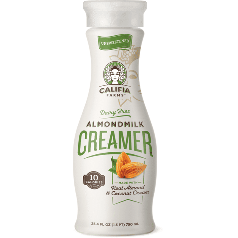 Califia Farms Unsweetened Creamer (25.4 fl oz) - Instacart