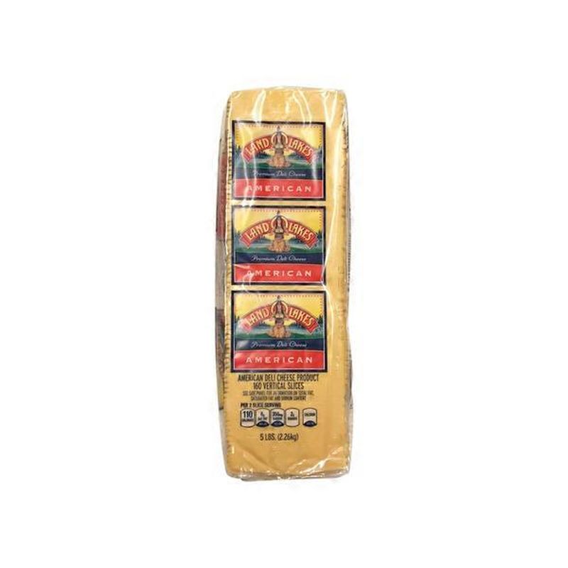 Land O Lakes Sliced American Yellow Cheese (1 lb) - Instacart