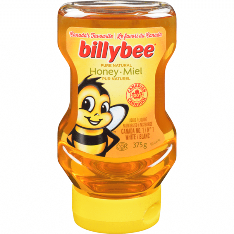 Billy Bee Pure Natural White Liquid Honey (375 g) - Instacart