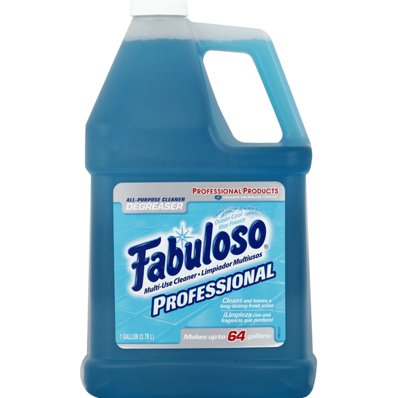 Fabuloso Multi-Use Cleaner, Professional, Ocean Cool (1 gal) - Instacart
