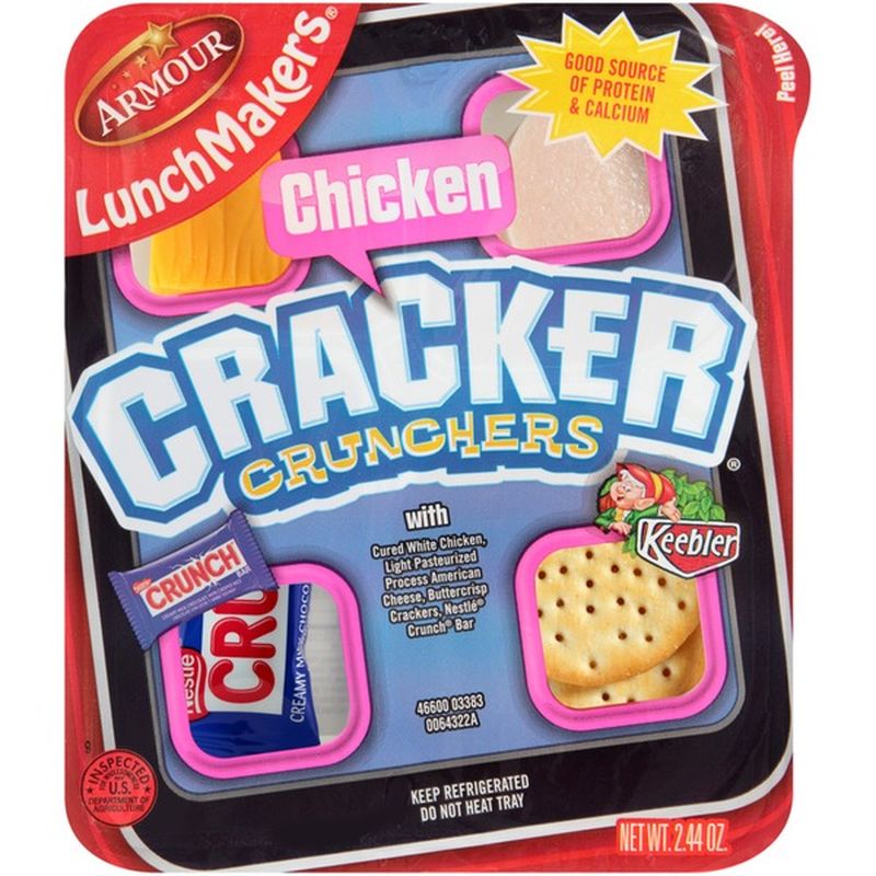 Armour LunchMakers Chicken Cracker Crunchers (2.6 oz) - Instacart