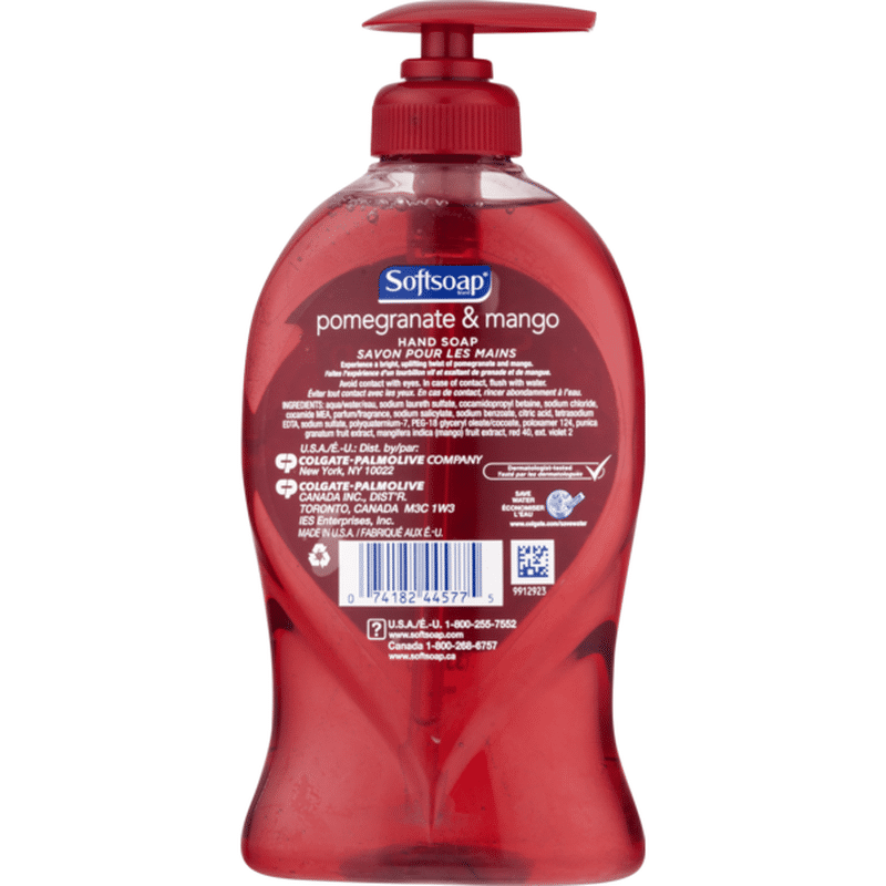 Softsoap Hand Soap Pomegranate & Mango (11.25 fl oz) - Instacart