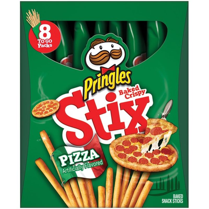 Pringles Pizza Baked Crispy Stix (0.61 oz) - Instacart