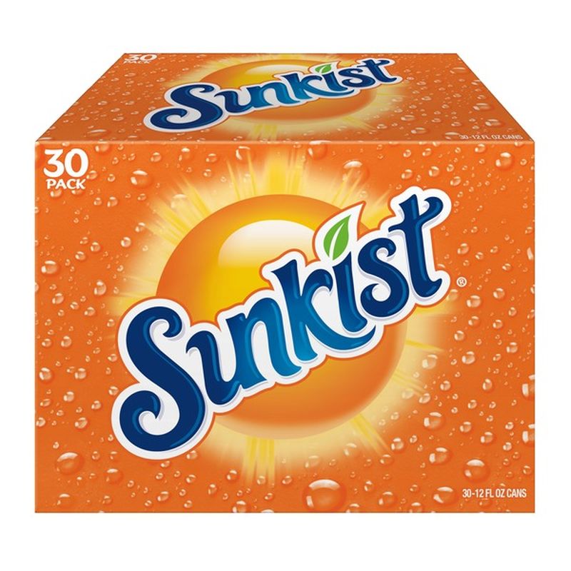 Sunkist Orange Soda (12 fl oz) - Instacart