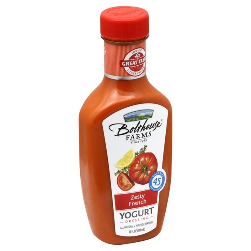Bolthouse Farms Dressing, Yogurt, Zesty French (14 oz) - Instacart