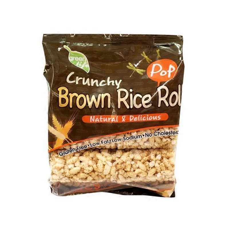 Green Life Pop Crunchy Brown Rice Roll (2.7 oz) - Instacart