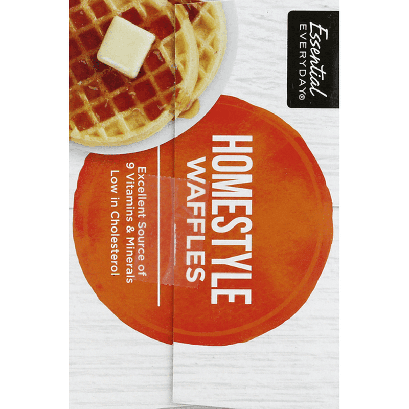 Essential Everyday Waffles, Homestyle (10 each) - Instacart