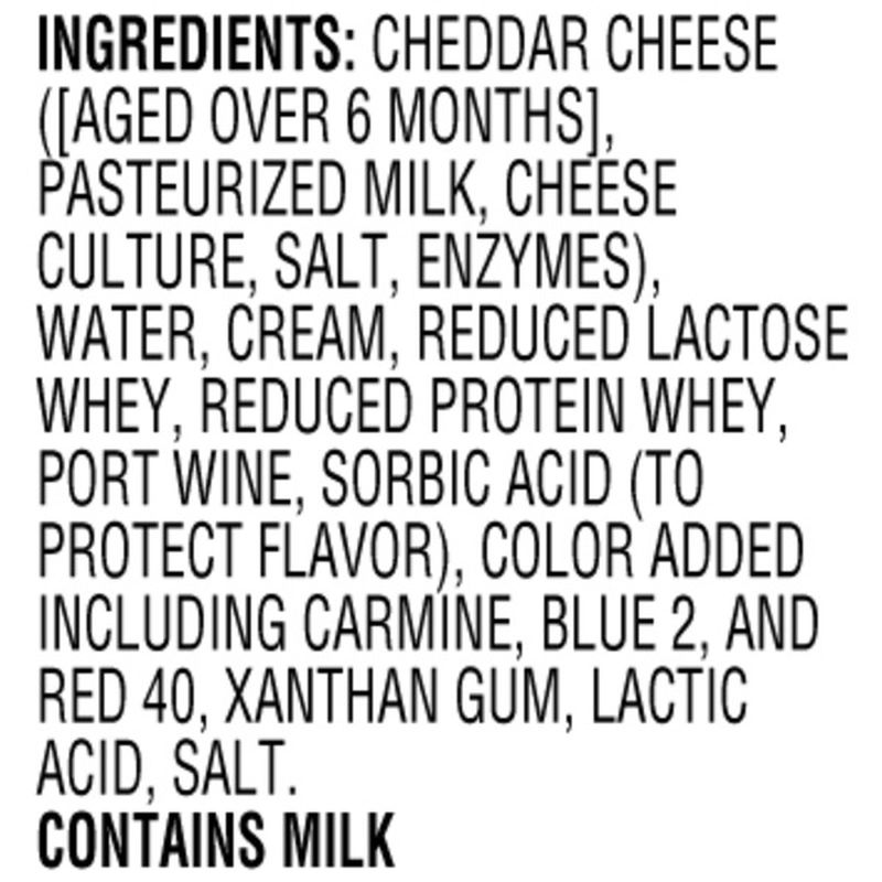 Wis Pride Port Wine Spreadable Cheese (8 oz) - Instacart