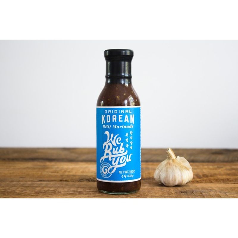 We Rub You Original Korean Bbq Marinade (15 oz) - Instacart