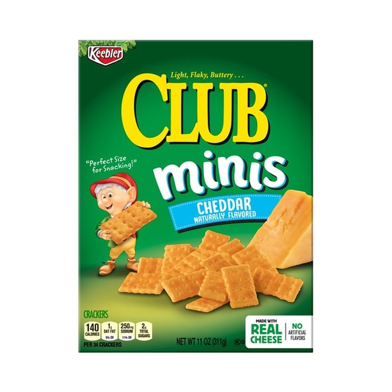 Keebler Club Minis Crackers (11 oz) - Instacart