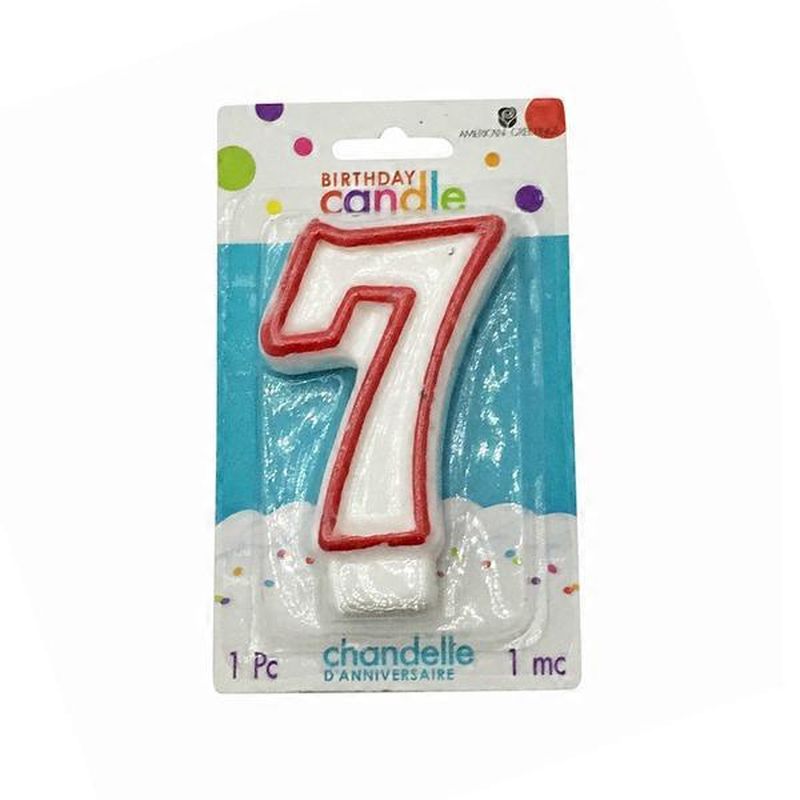 Design Ware Number 7 Birthday Candle (each) - Instacart