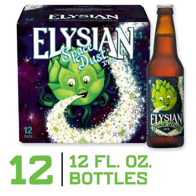 Elysian Space Dust IPA Craft Beer, India Pale Ale, Beer Bottles (12 fl ...