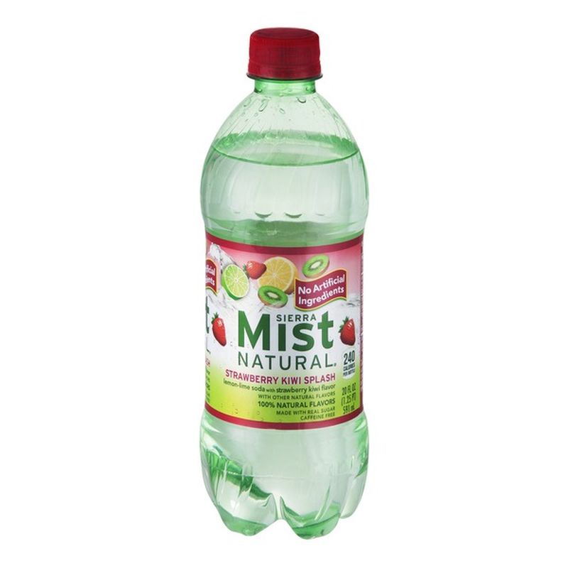 Sierra Mist Natural Strawberry Kiwi Splash (20 fl oz) - Instacart