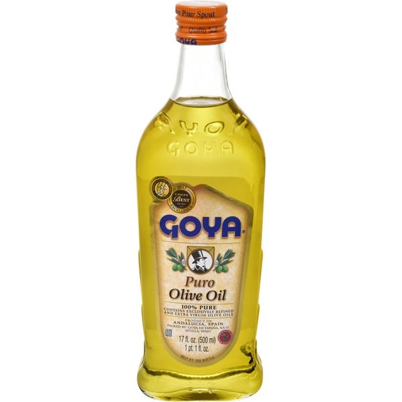 Goya 100% Pure Olive Oil (17 fl oz) - Instacart
