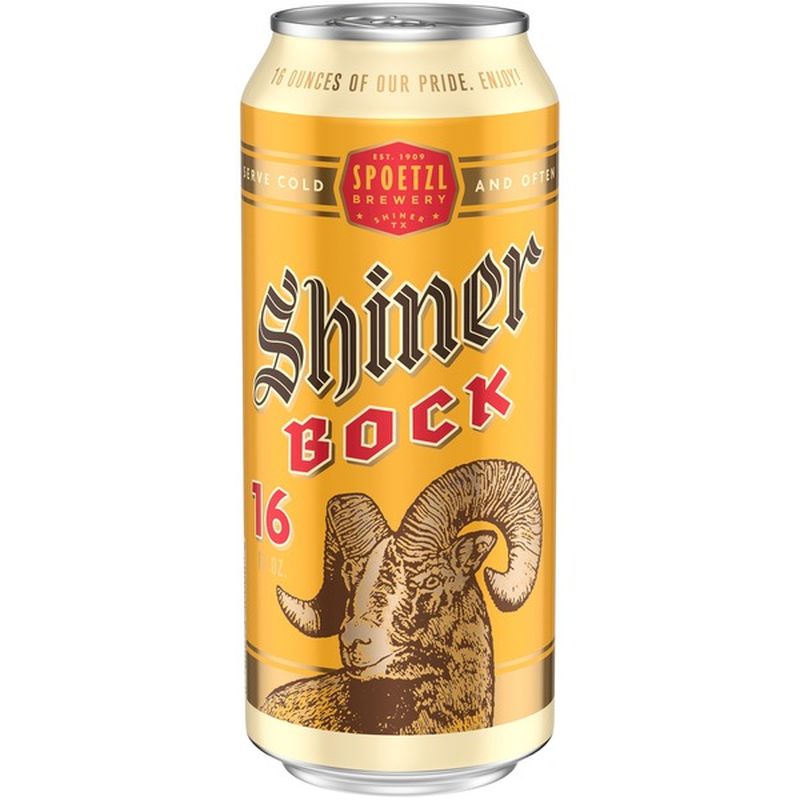 Shiner Bock Beer Bock Beer (12 fl oz) Delivery or Pickup Near Me ...