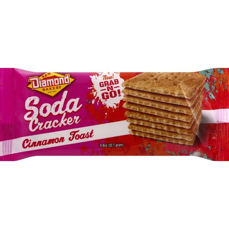 Diamond Bakery Soda Cracker, Cinnamon Toast (0.8 oz) - Instacart
