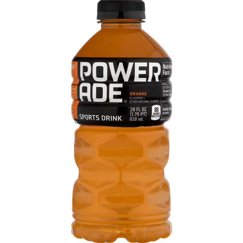 Powerade Orange, Ion4 Electrolyte Enhanced Fruit Flavored Sports Drink ...