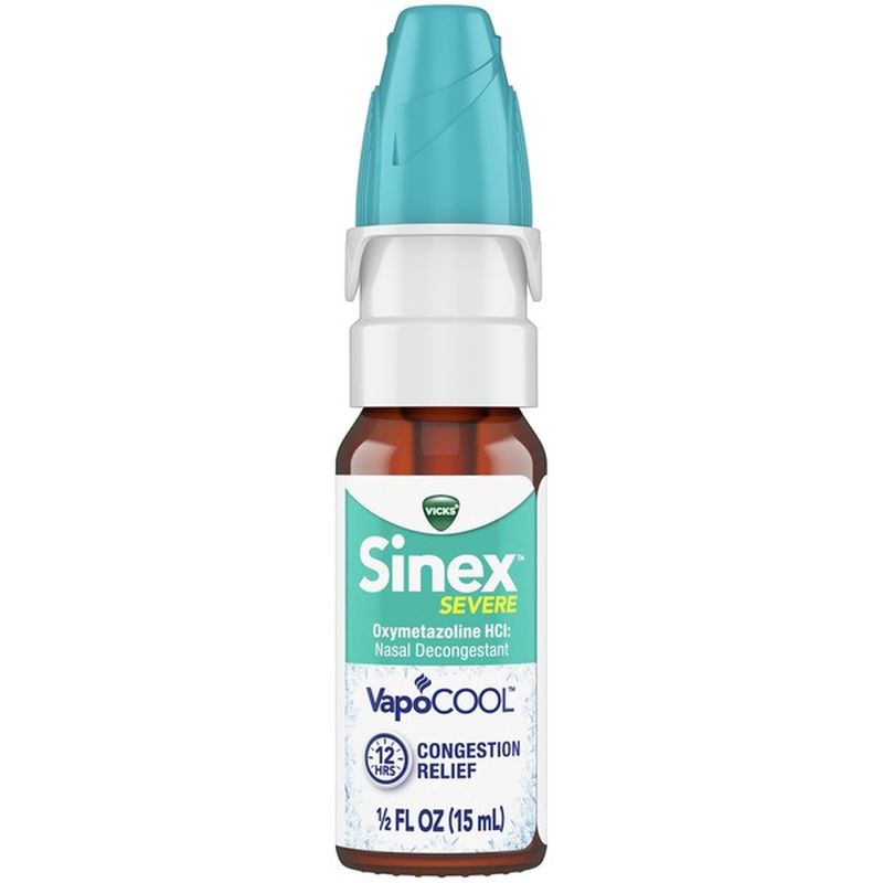 Vicks Sinex Severe Ultra Fine Nasal Mist With Vapocool. Max Congestion ...