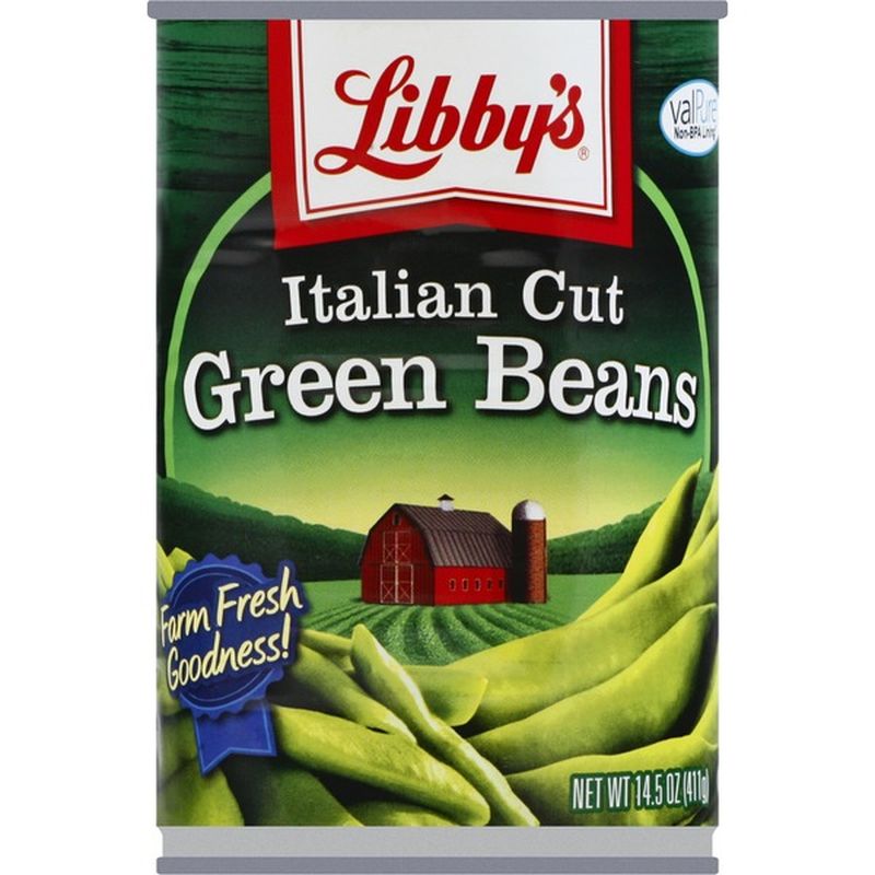 Libby's Italian Cut Green Beans (14.5 oz) - Instacart