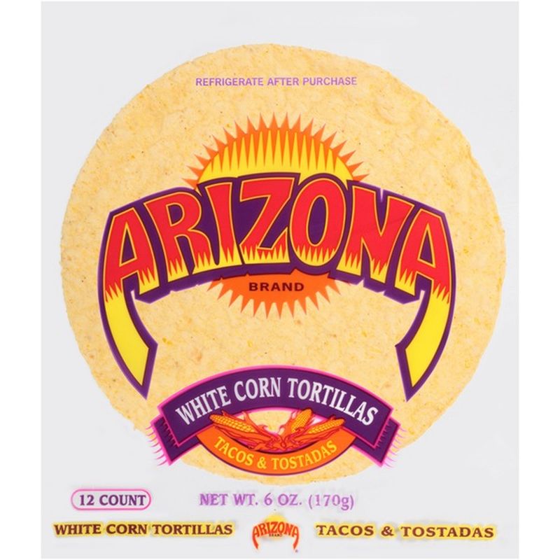 Arizona Brand White Corn Tortillas (6 oz) - Instacart