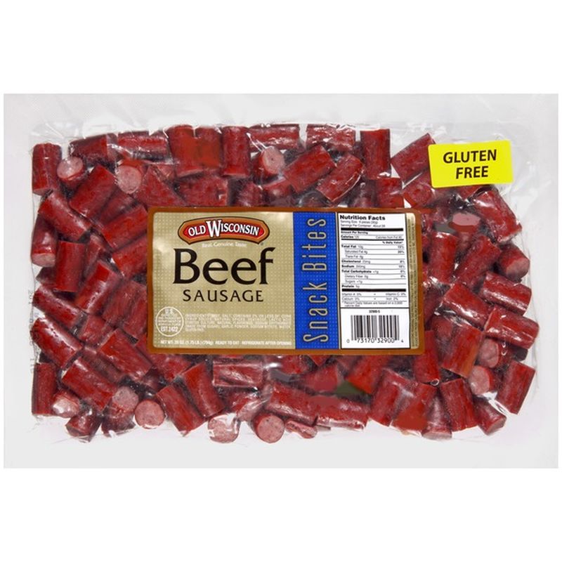 Snack Bites Beef Sausage Snack Bites 32900 (28 oz) - Instacart