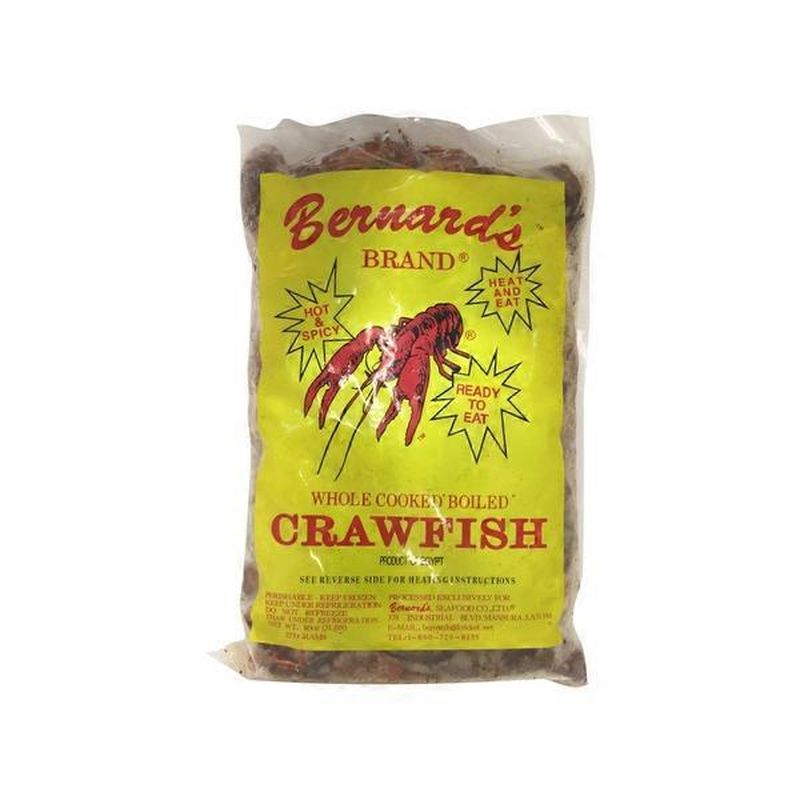 Bernard's Whole Cooked "boiled" Crawfish (5 lb) - Instacart